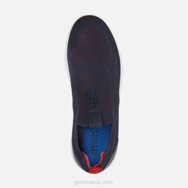 Geox القوات البحرية الرجل spherica موضة 048H674 [048H674] : الراحة ...